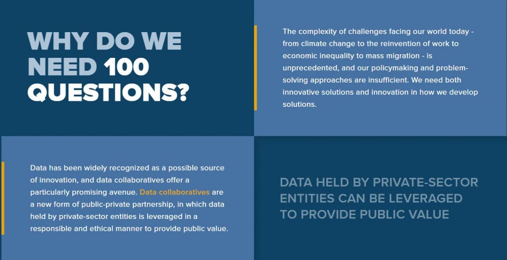 The GovLab at NYU Tandon announces the 100 Questions Initiative | THE ...