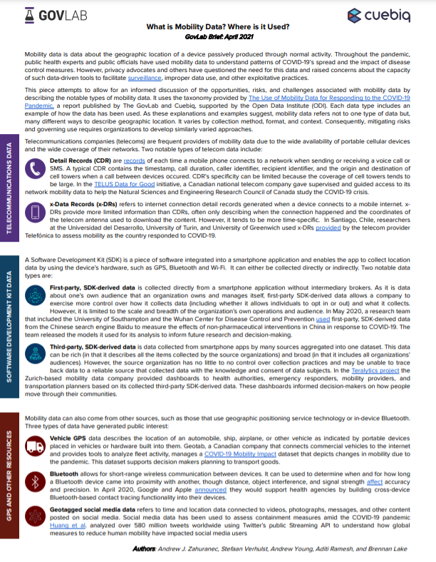 The GovLab | Publications